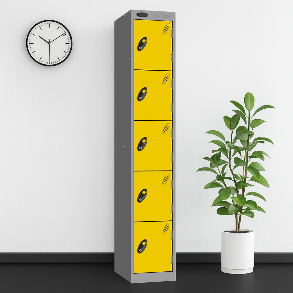 Probe 5 Door Steel Locker - Lockers | Lockertek