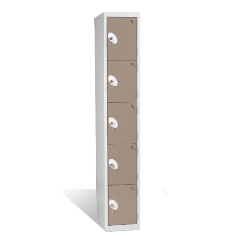 Ultimate 5 Door Fully Welded Steel Locker - Lockertek