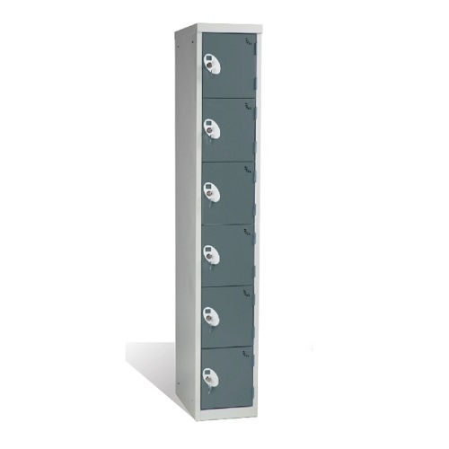 Ultimate 6 Door Fully Welded Steel Locker - Lockertek