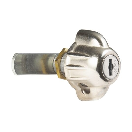 L&F Hasp Lock with Key Override Feature - Lockertek